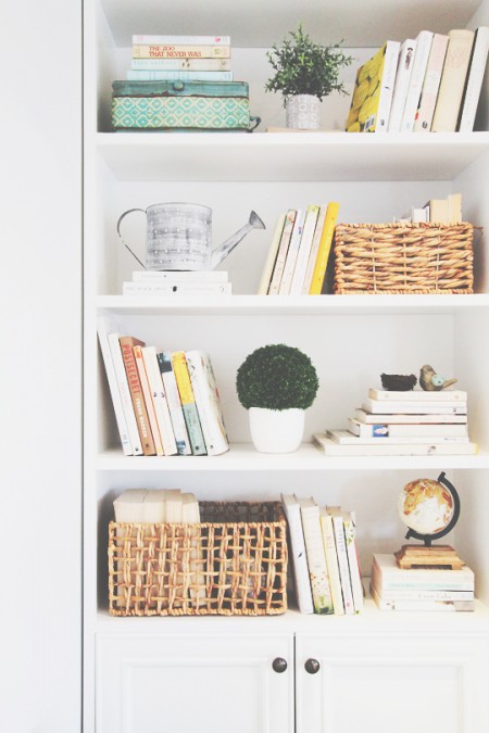 How To Style a Bookcase